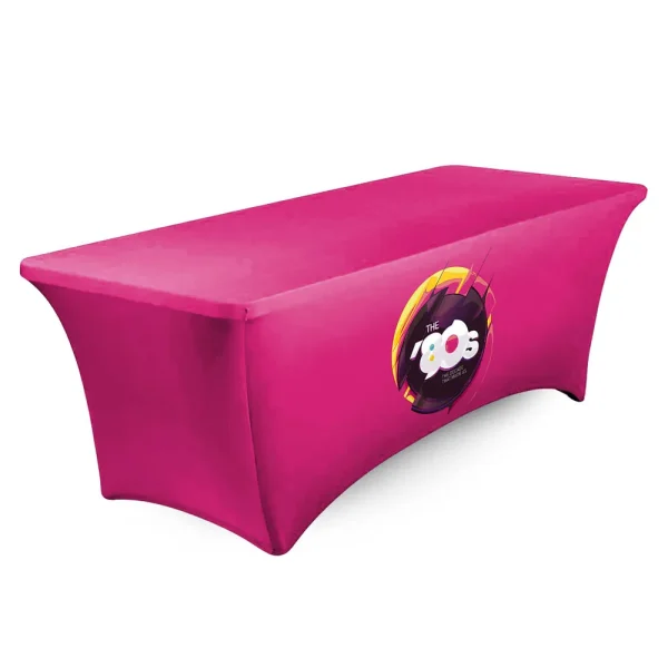 Stretch Branded Tablecloth - Ink On Fabric